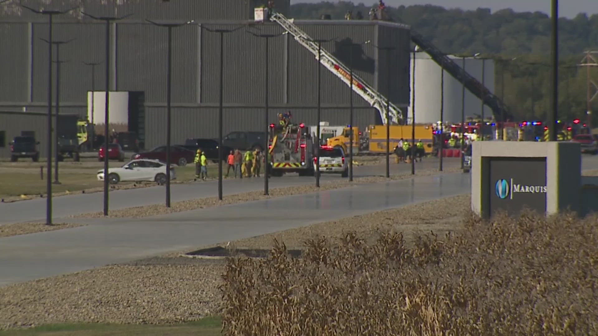 Several agencies respond to fire at manufacturing plant in Hennepin ...