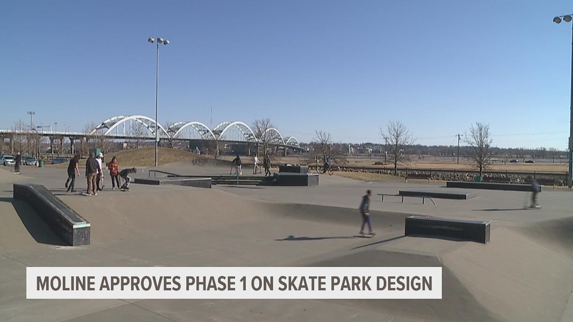 Moline approves phase 1 on designing new stake park below I-74 Bridge ...