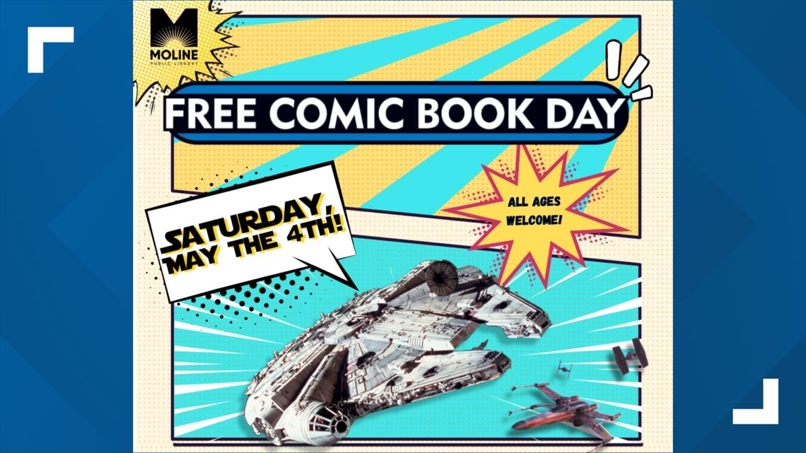Free Comic Book Day | May the 4th be with you | wqad.com