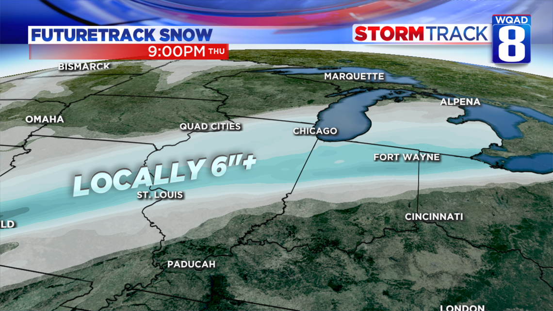 Why the incoming snow system is trending toward “dud” | wqad.com