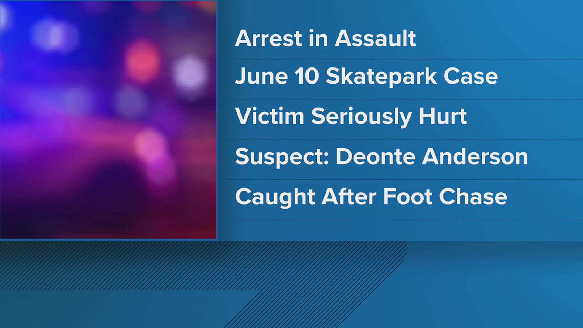 Suspect arrested in Davenport Skatepark assault from June | wqad.com
