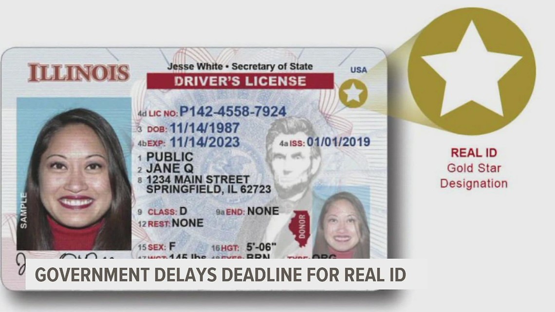 REAL ID enforcement date extended again | wqad.com