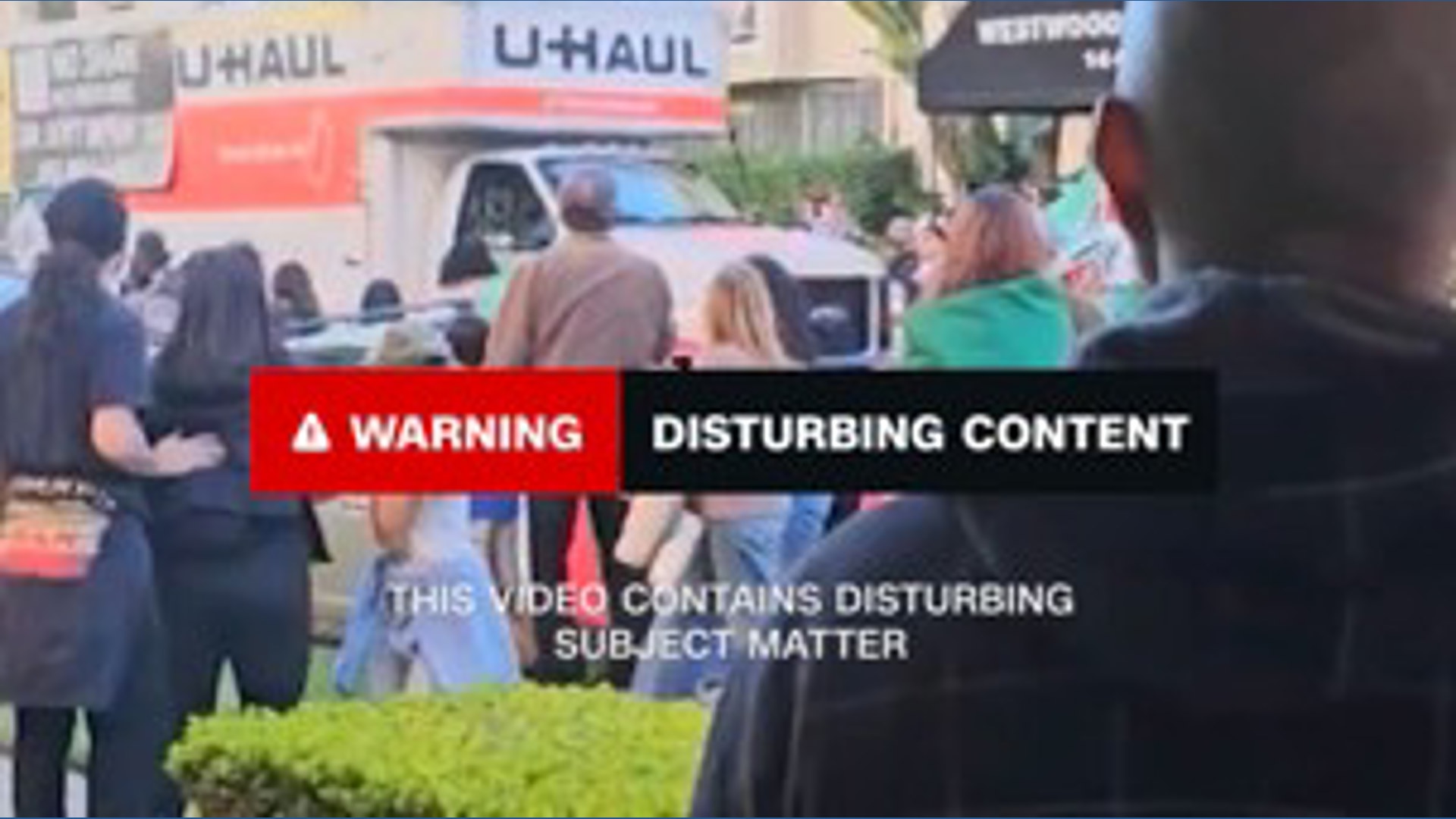 U-Haul drives into crowd at anti-Iranian regime protest in Los Angeles ...
