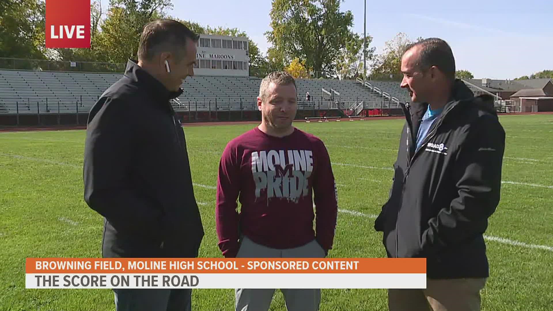 The Score on the Road: Matt and Kory speak with Moline AD Todd Thompson ...