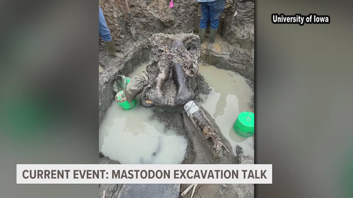 Archaeologist to share details of rare Mastodon discovery in Iowa ...