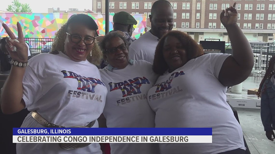 Celebration of Congo's independence day in Galesburg | wqad.com