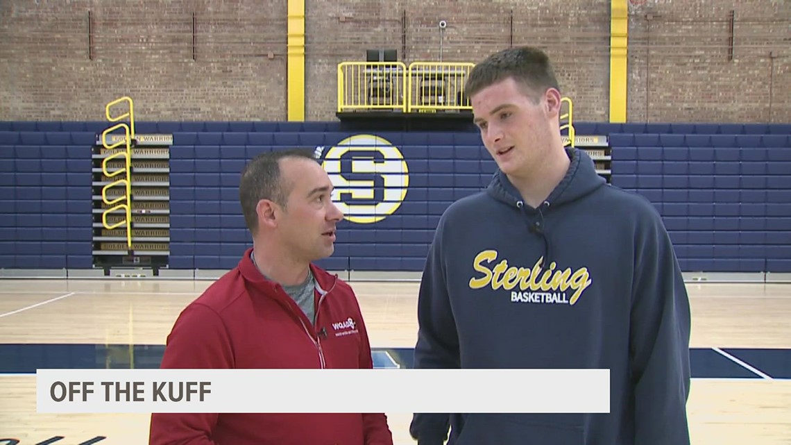 Sterling basketball's Lucas Austin goes Off the Kuff with Kory | wqad.com