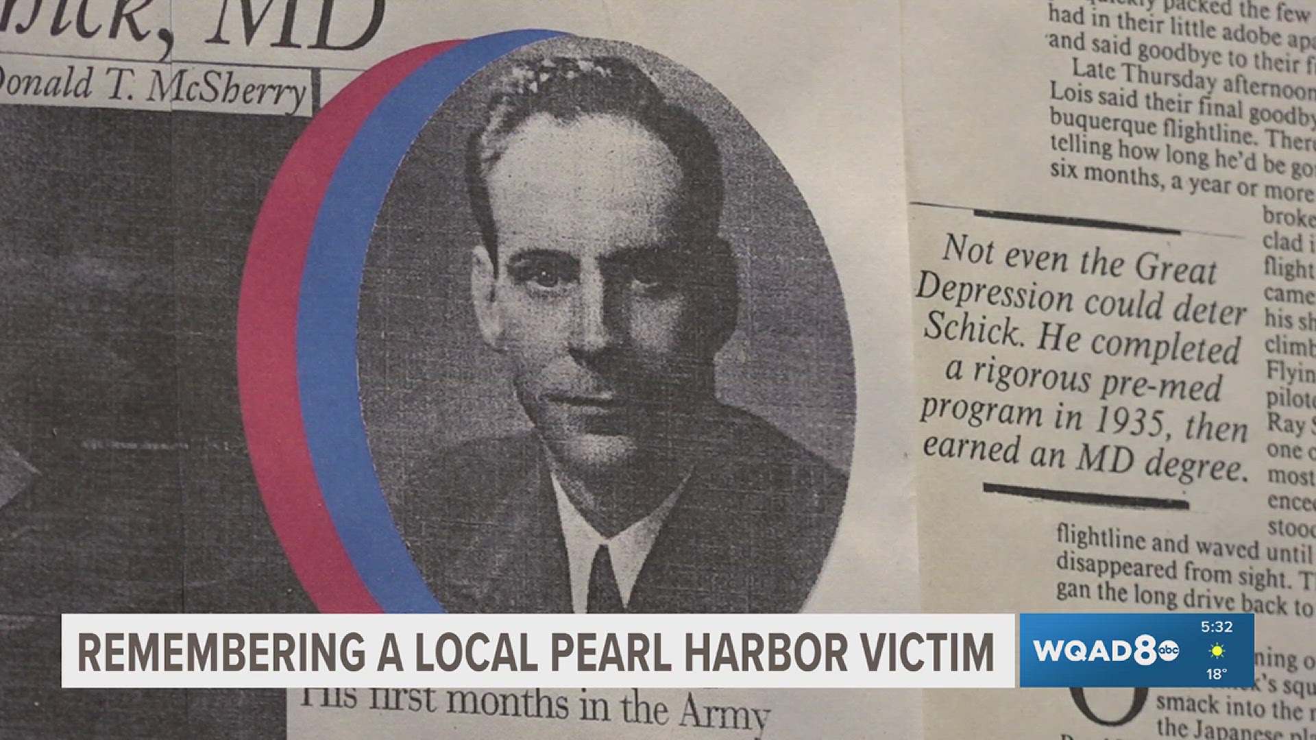 Flight surgeon killed at Pearl Harbor, buried near Quad Cities ...