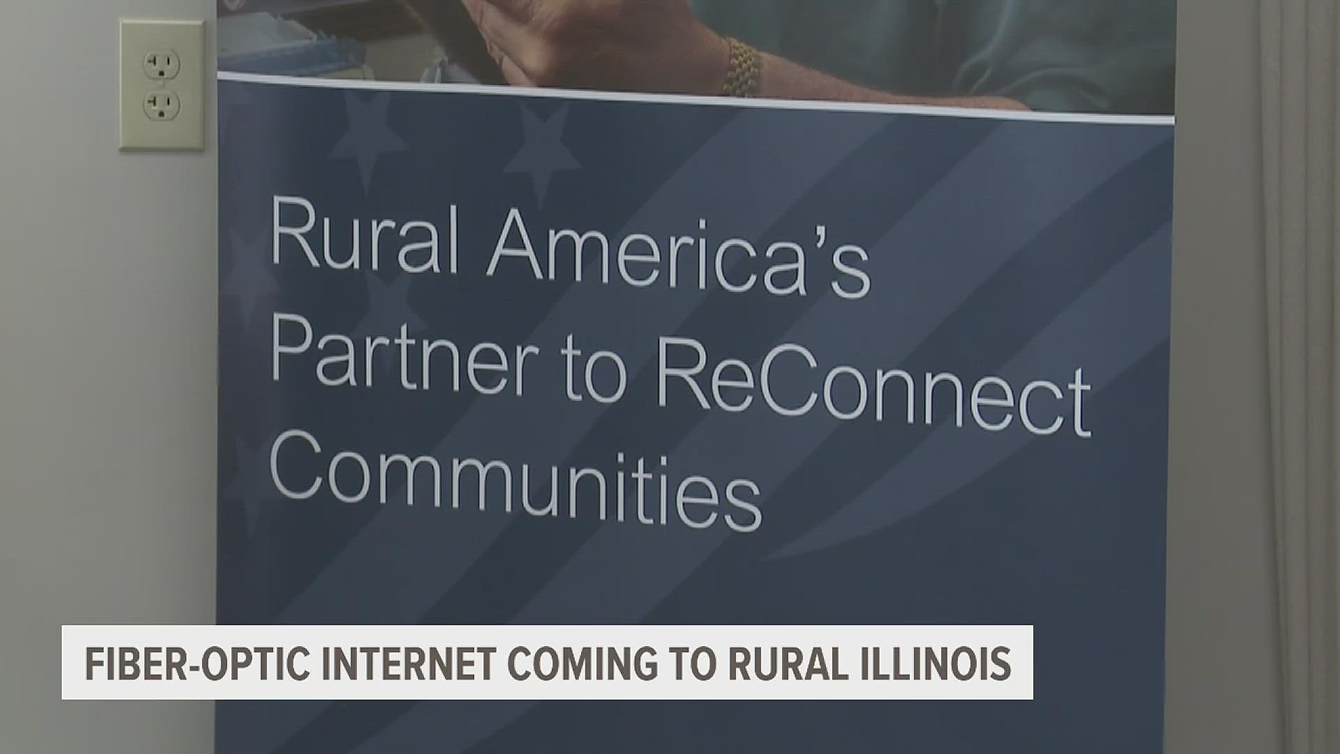 4 rural Illinois counties getting fiber-optic internet by 2024 | wqad.com