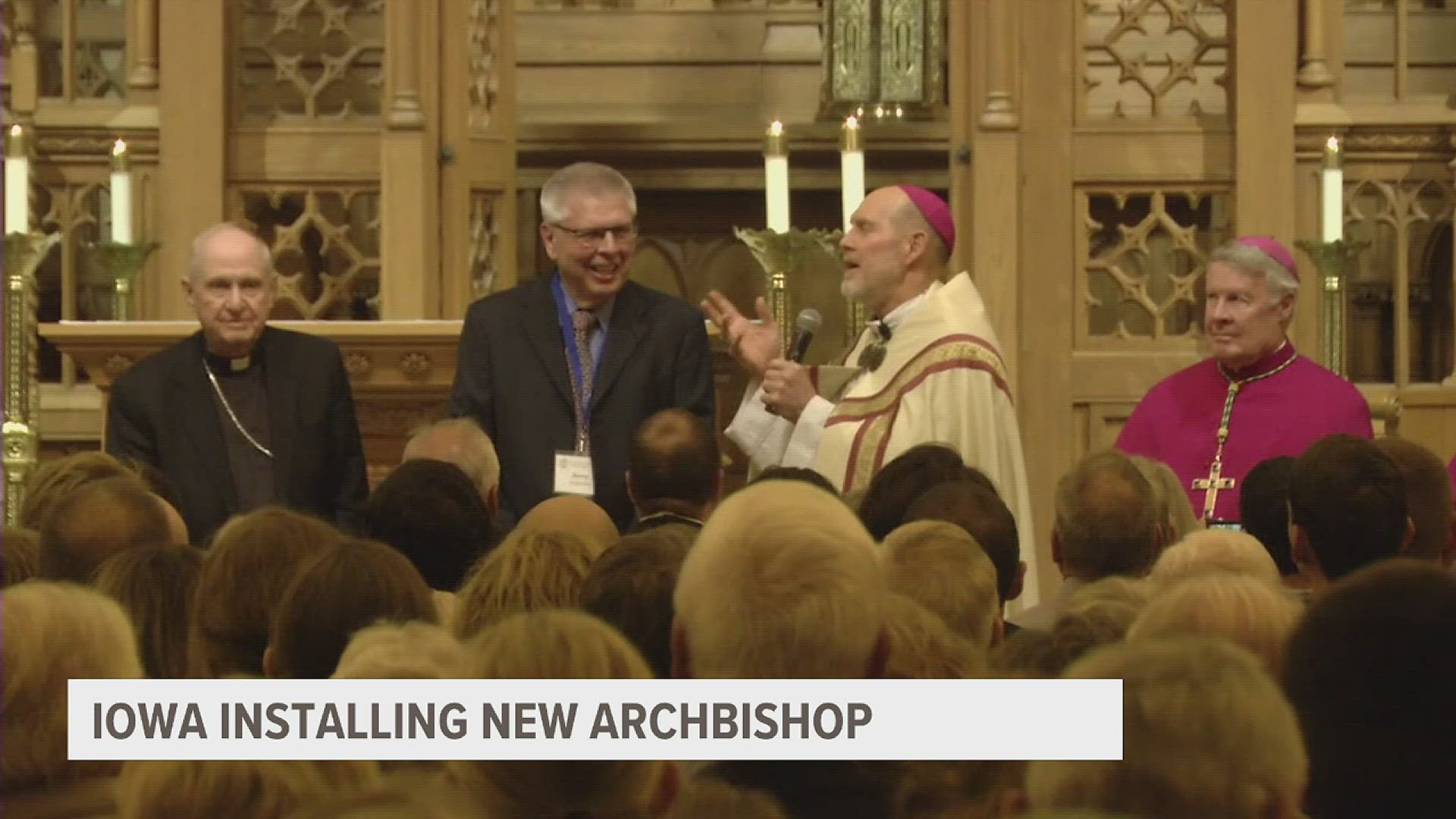 Provenance of Iowa installing new archbishop Thomas Zinkula | wqad.com