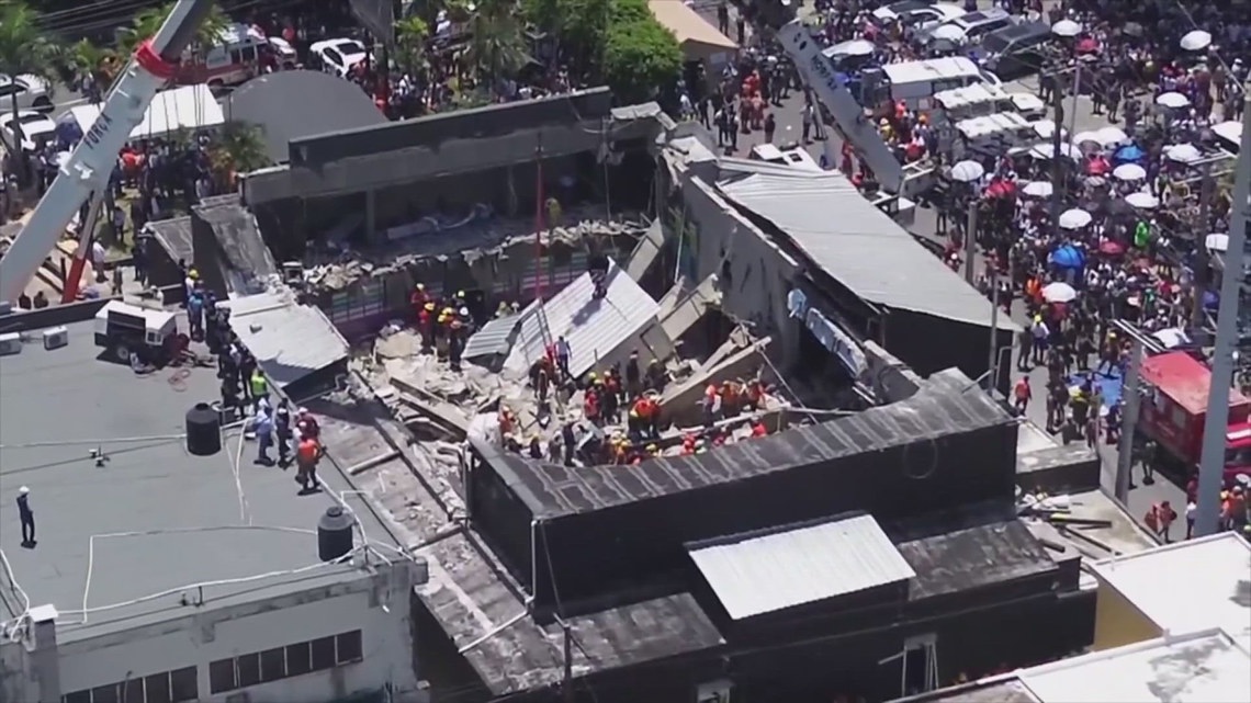 Roof collapse at Dominican club kills at least 124 as officials ...