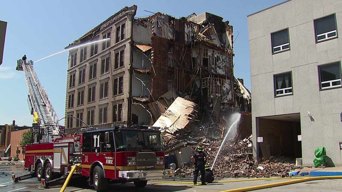 Reward offered for information about Tama Building blaze | wqad.com
