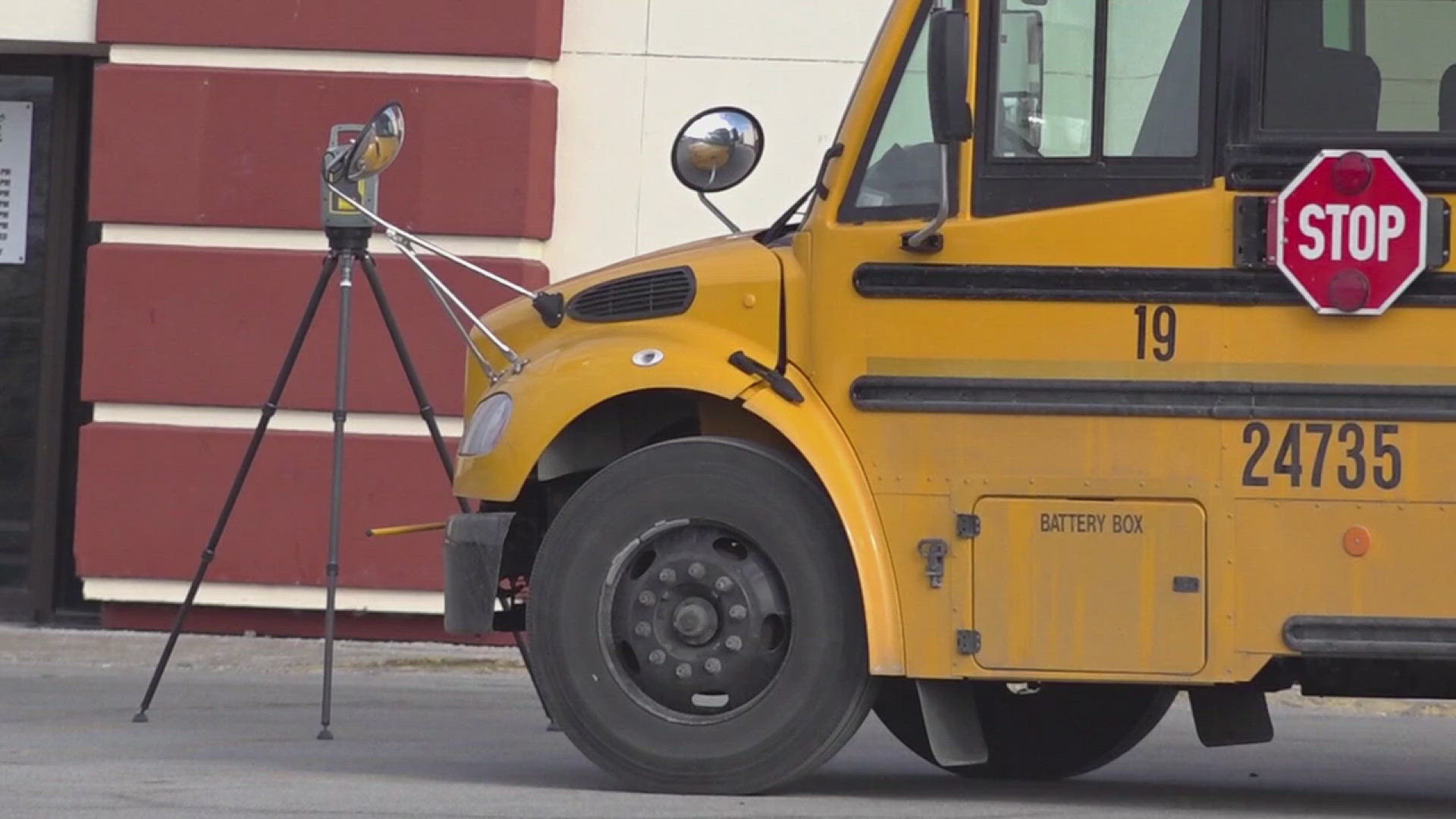 Child seriously injured after falling under school bus in Davenport ...