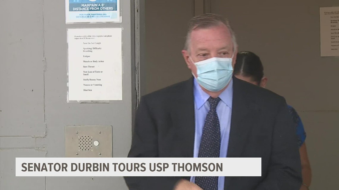 Sen. Durbin says USP Thomson conduct is 'a reasonable situation' during ...