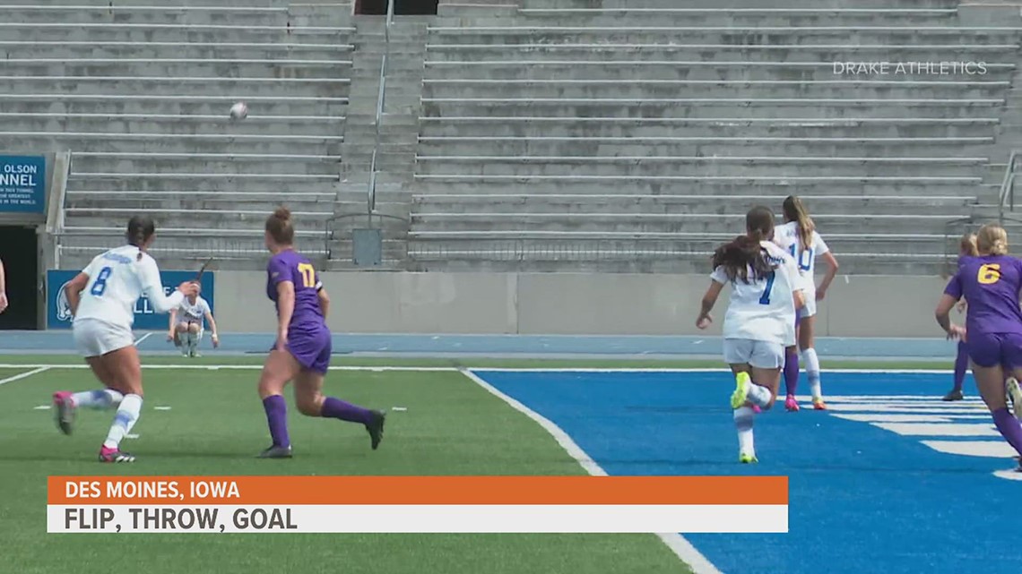 Drake soccer player becomes sensational after clever sports trick ...