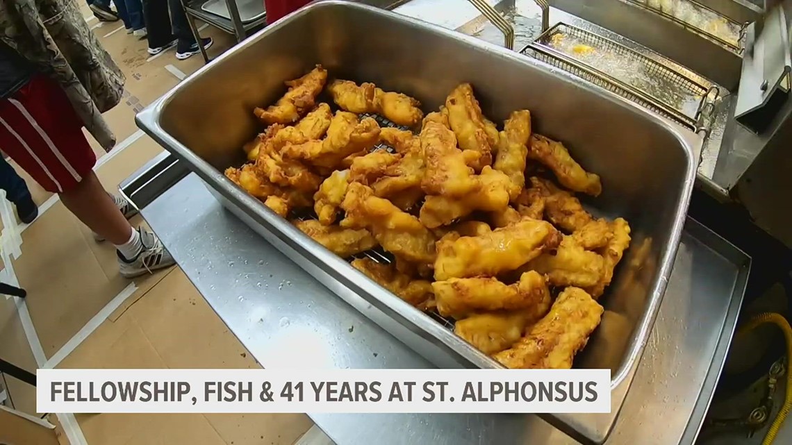 Fellowship, fish and 41 years at St. Alphonsus | wqad.com