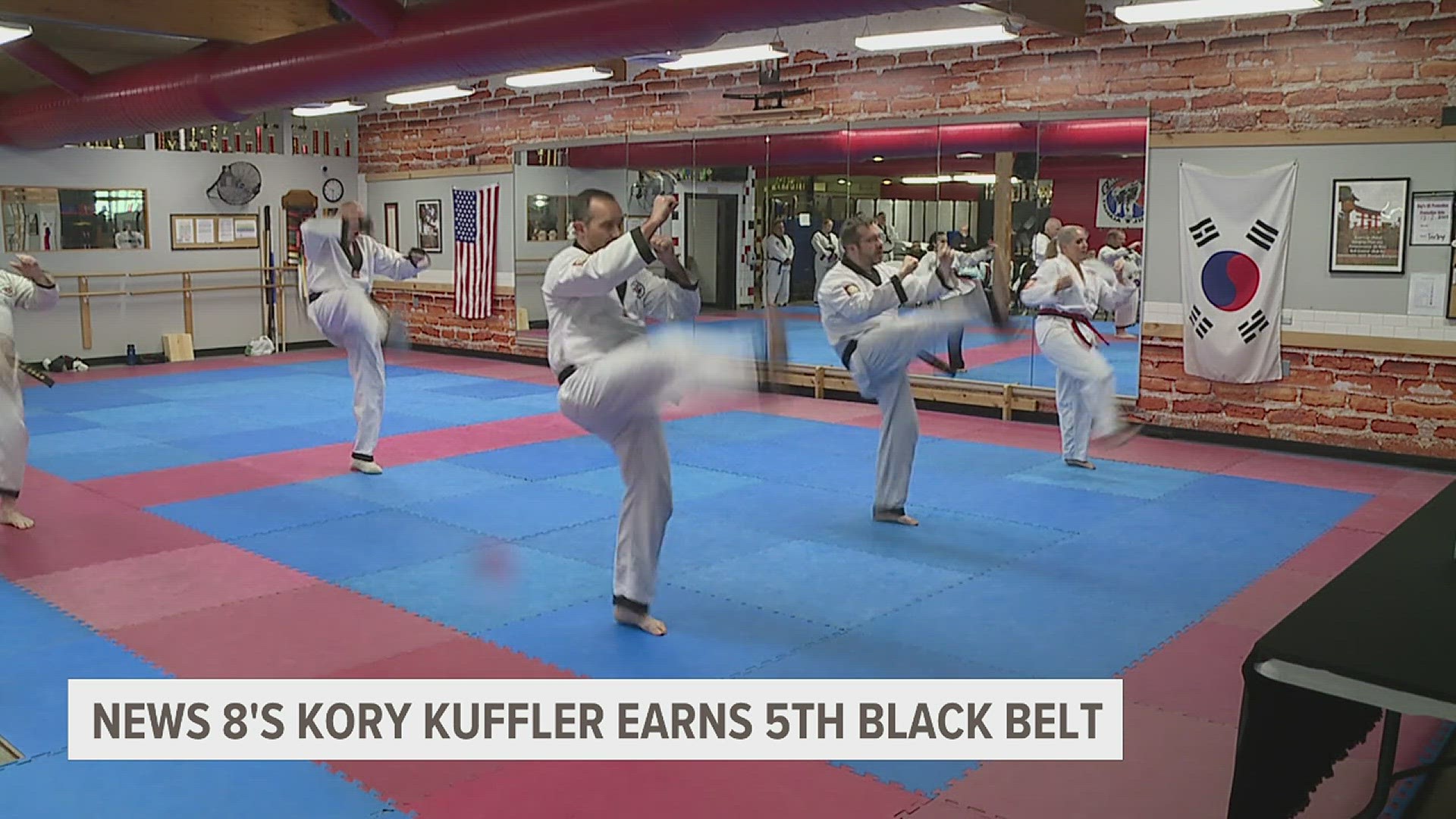 Our own Kory Kuffler earns 5th degree black belt | wqad.com