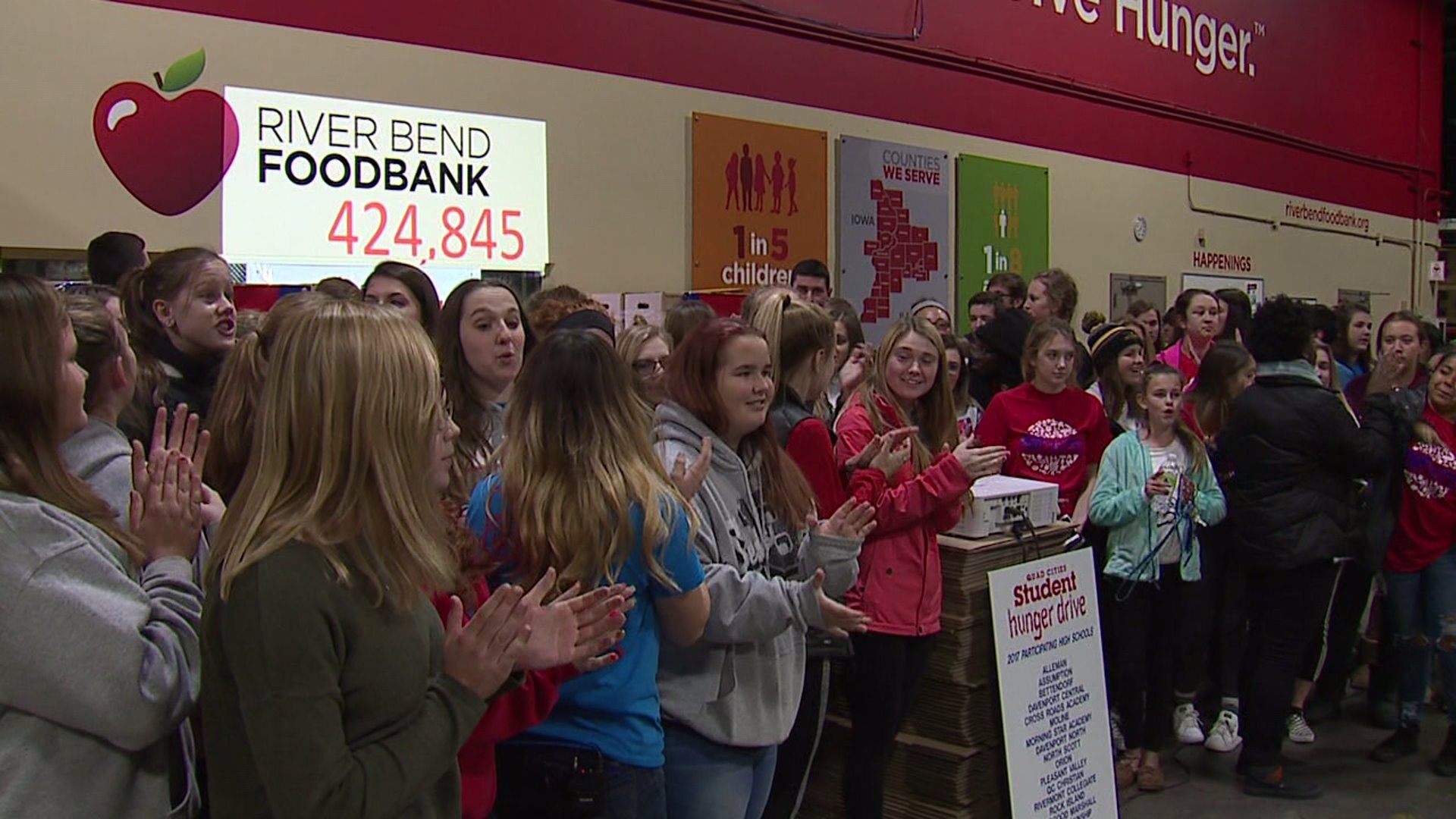 Student Hunger Drive results are in: Who won and how much was collected ...