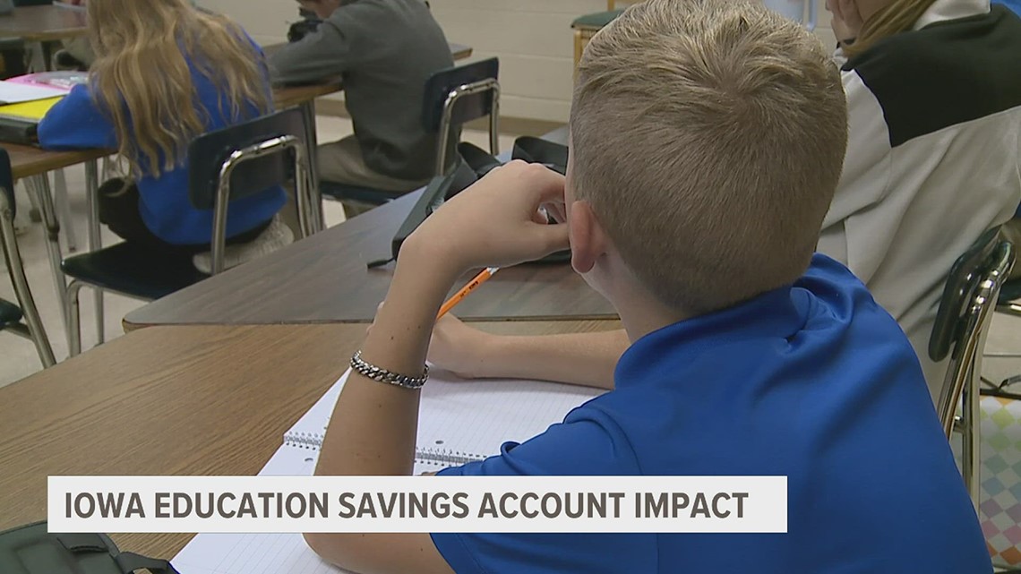 Iowa's new ESA program making an impact at Prince of Peace | wqad.com