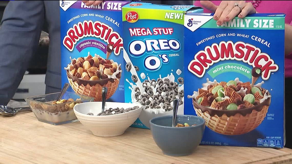 Munchie Mondays: Mega Stuff Oreo O’s and Drumstick cereals | wqad.com