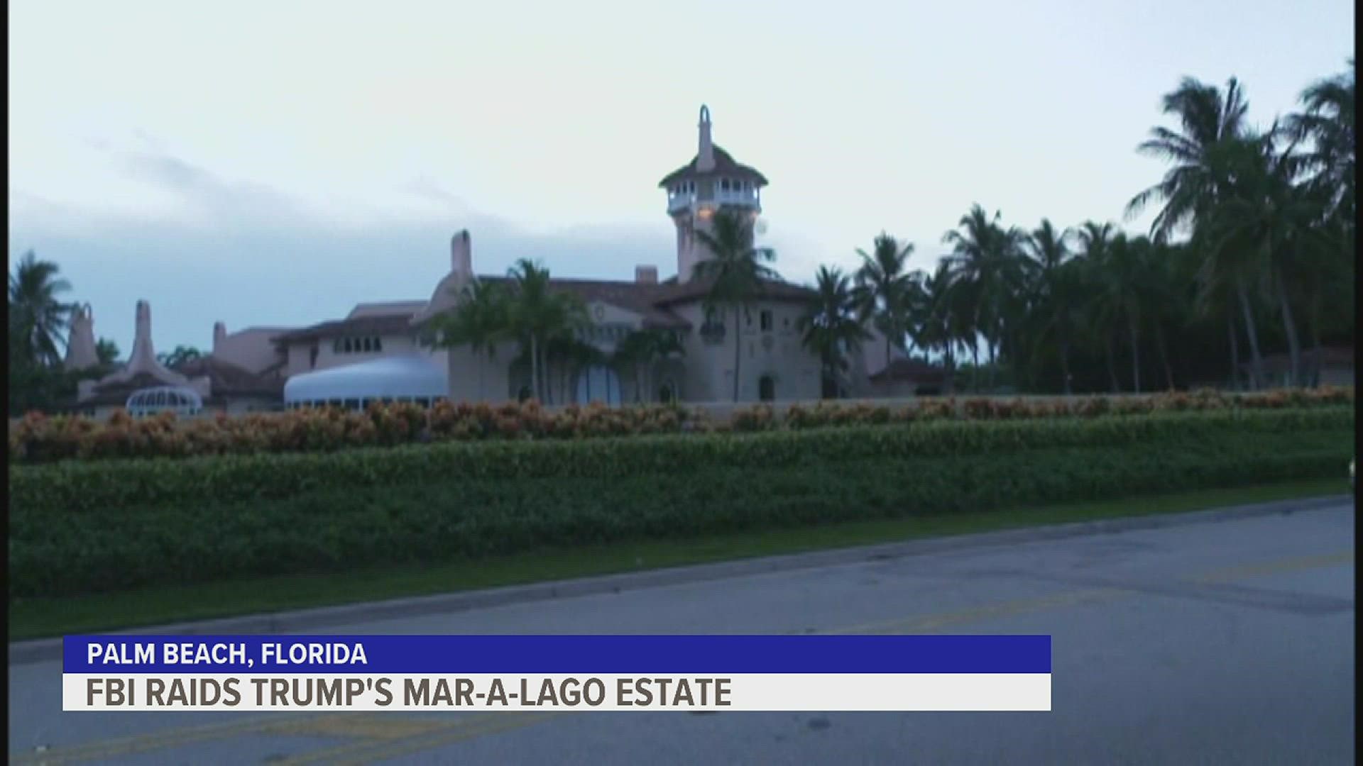 FBI raid of Mar-a-Lago related to probe of classified records, source ...