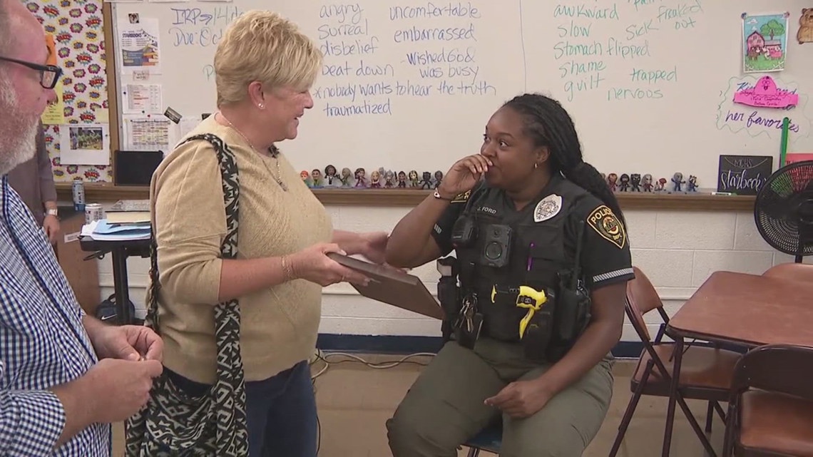 Beyond the Badge: Aledo school resource officer is mentor for students ...