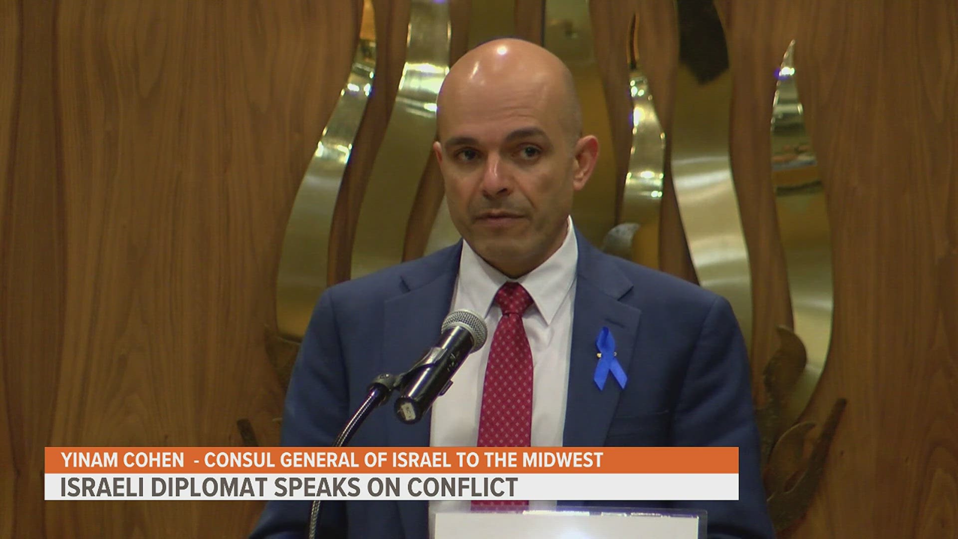 Israel Consul General speaks to Des Moines' Jewish community | wqad.com