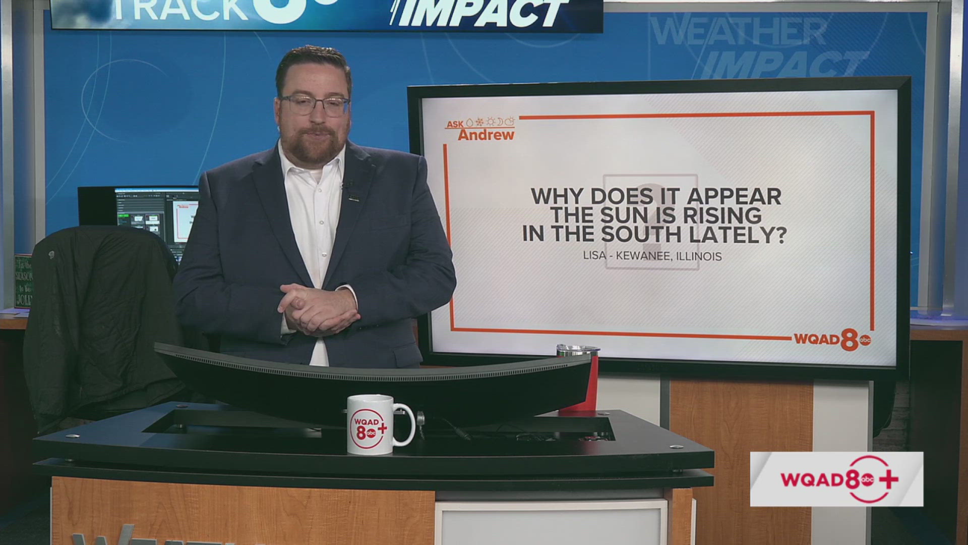Ask Andrew | Why does it appear the sun is rising in the South lately ...