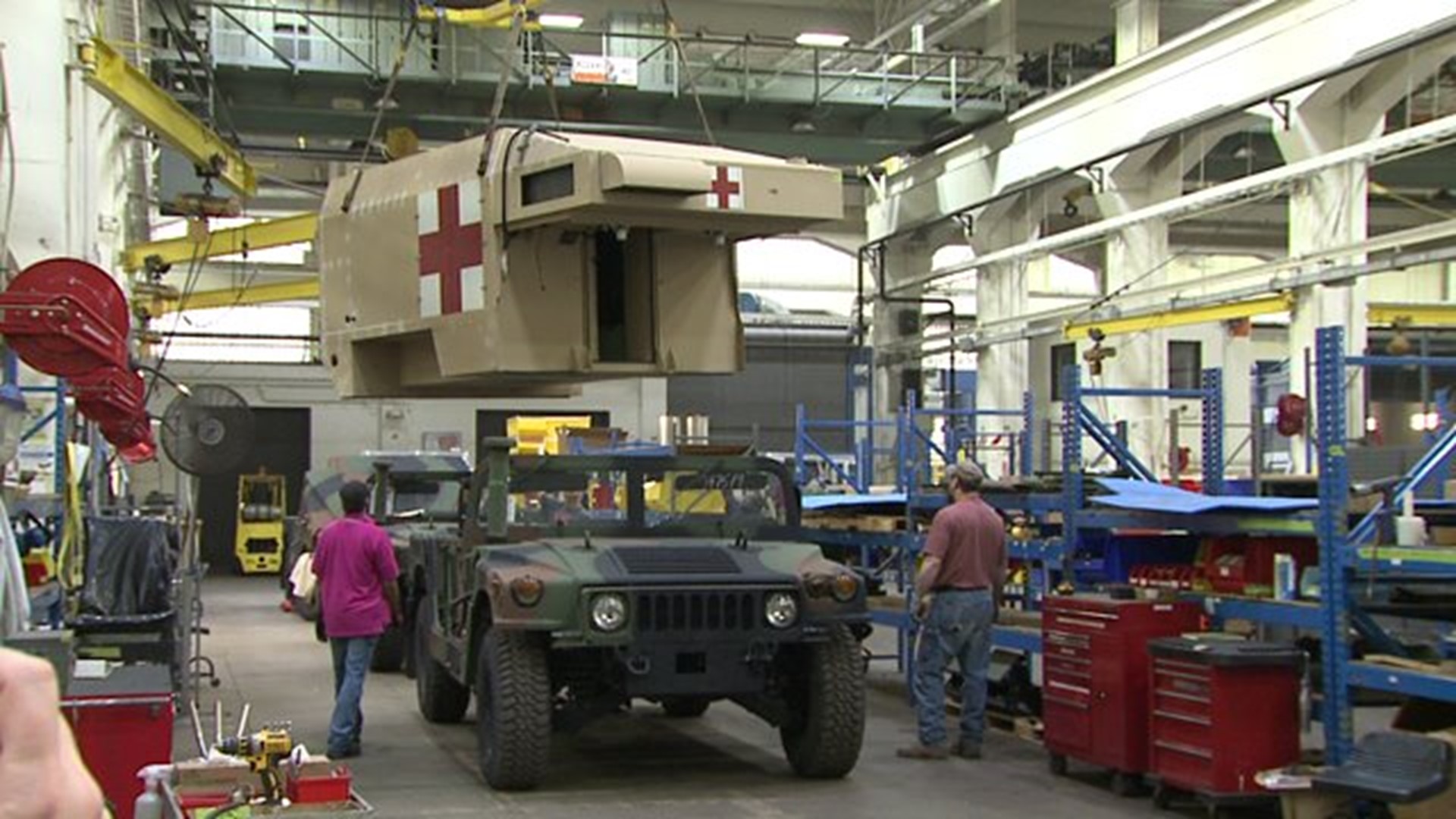 $96-million ambulance deal protects Arsenal factory jobs | wqad.com