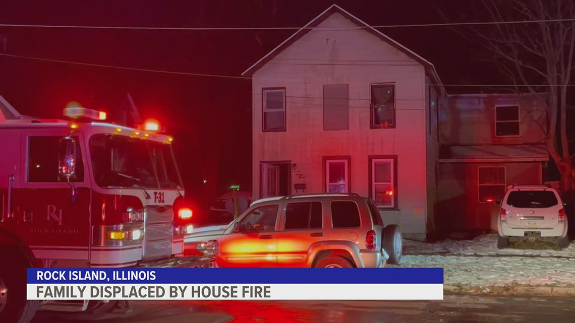 Family of 9 displaced by house fire in Rock Island due to space heaters ...