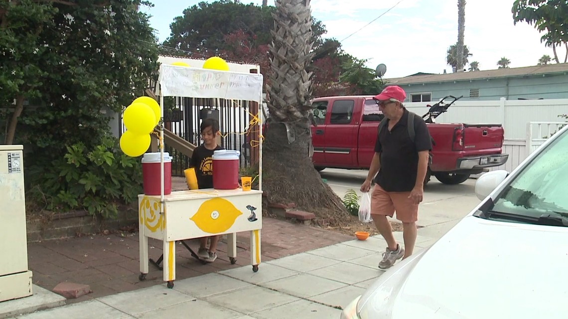 Boy’s lemonade stand raises thousands for friend with muscular ...
