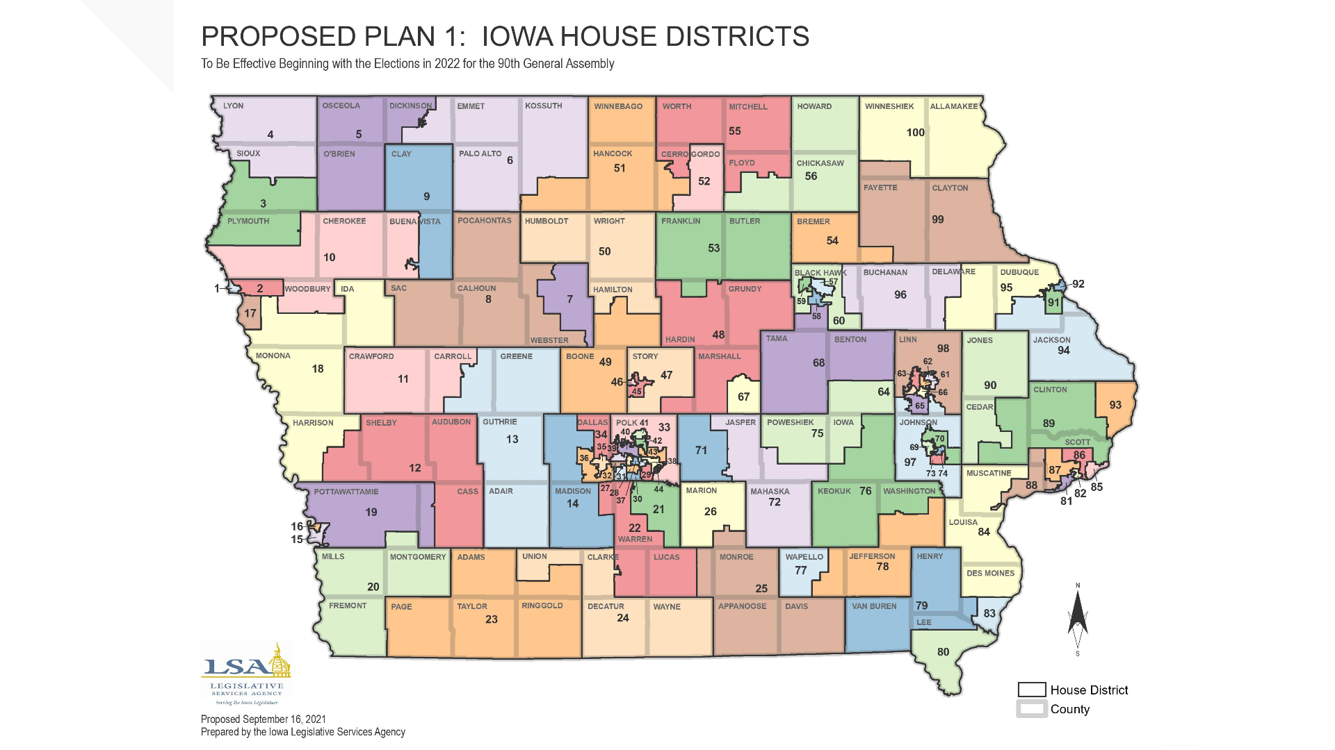 First proposed Iowa redistricting maps released | wqad.com