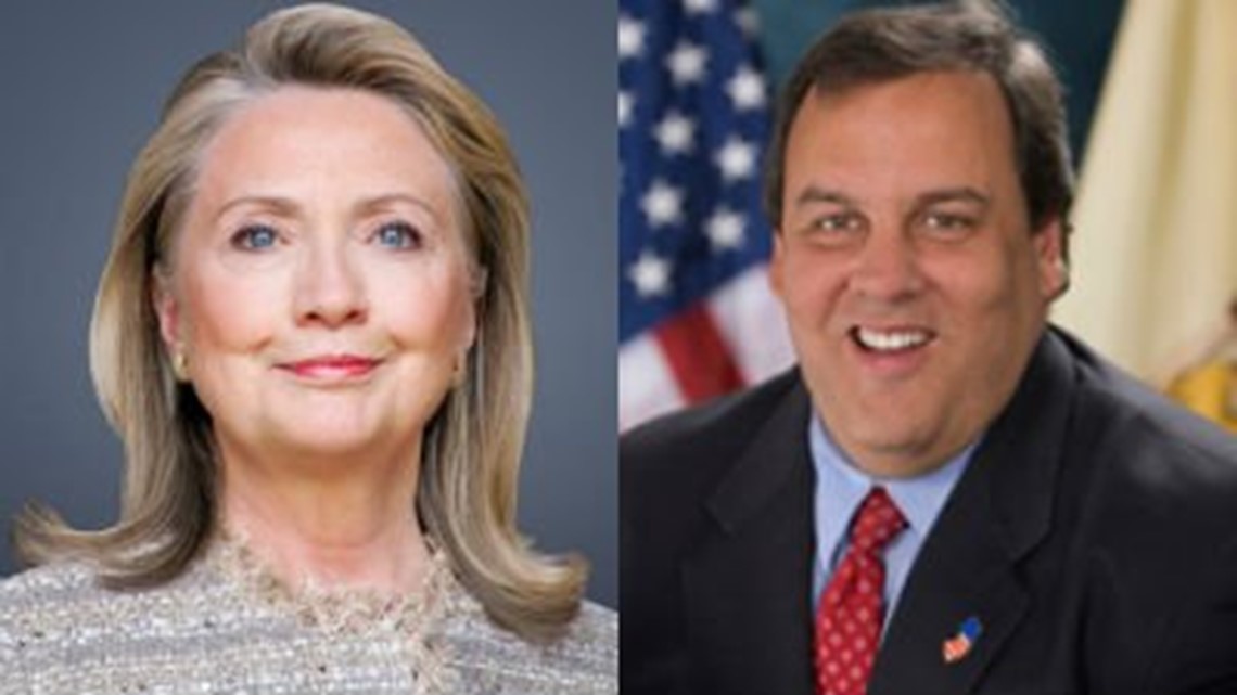 Poll says Clinton and Christie fare best in possible 2016 showdowns ...
