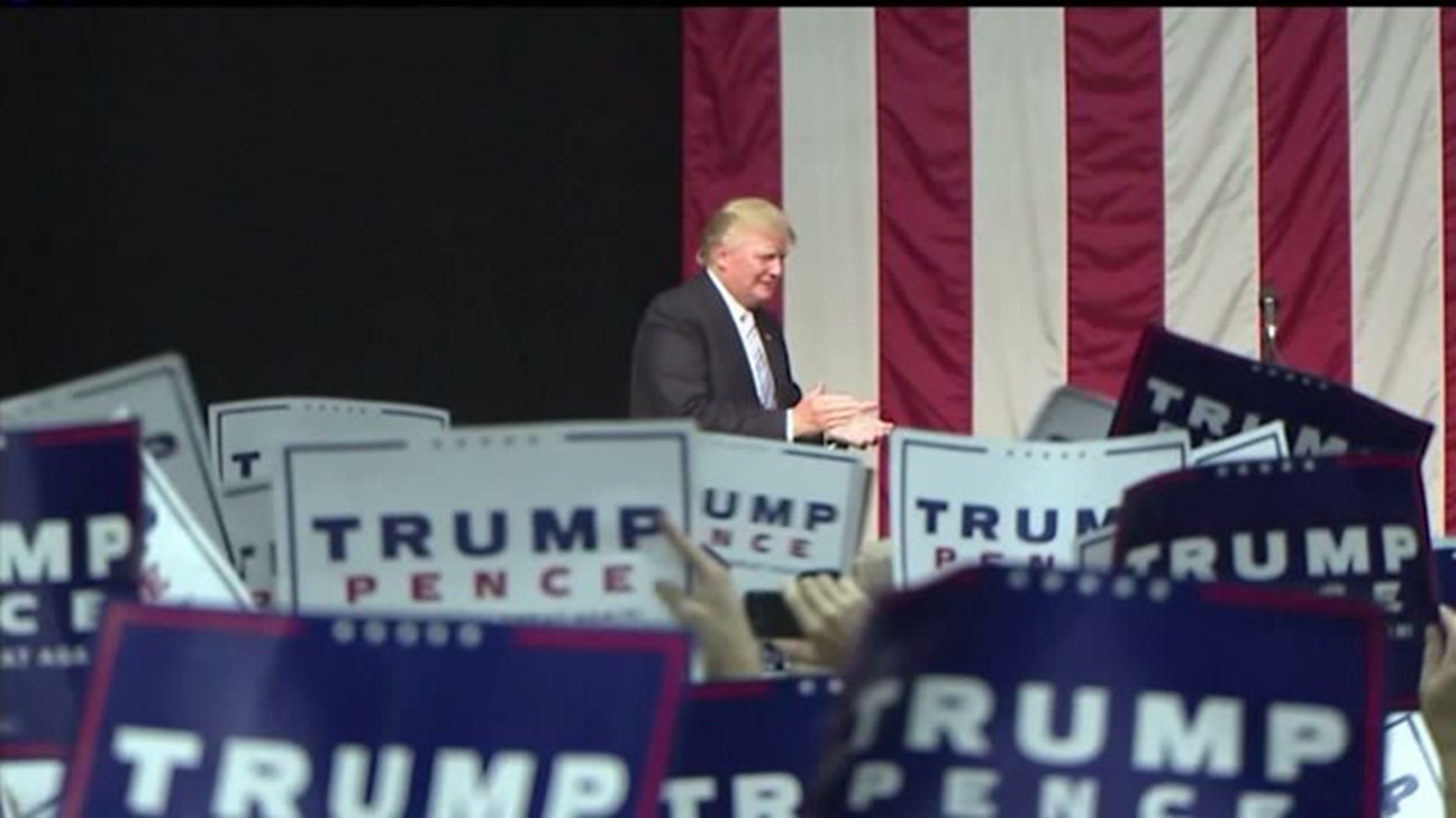 Who Trump says is responsible for his falling poll numbers | wqad.com