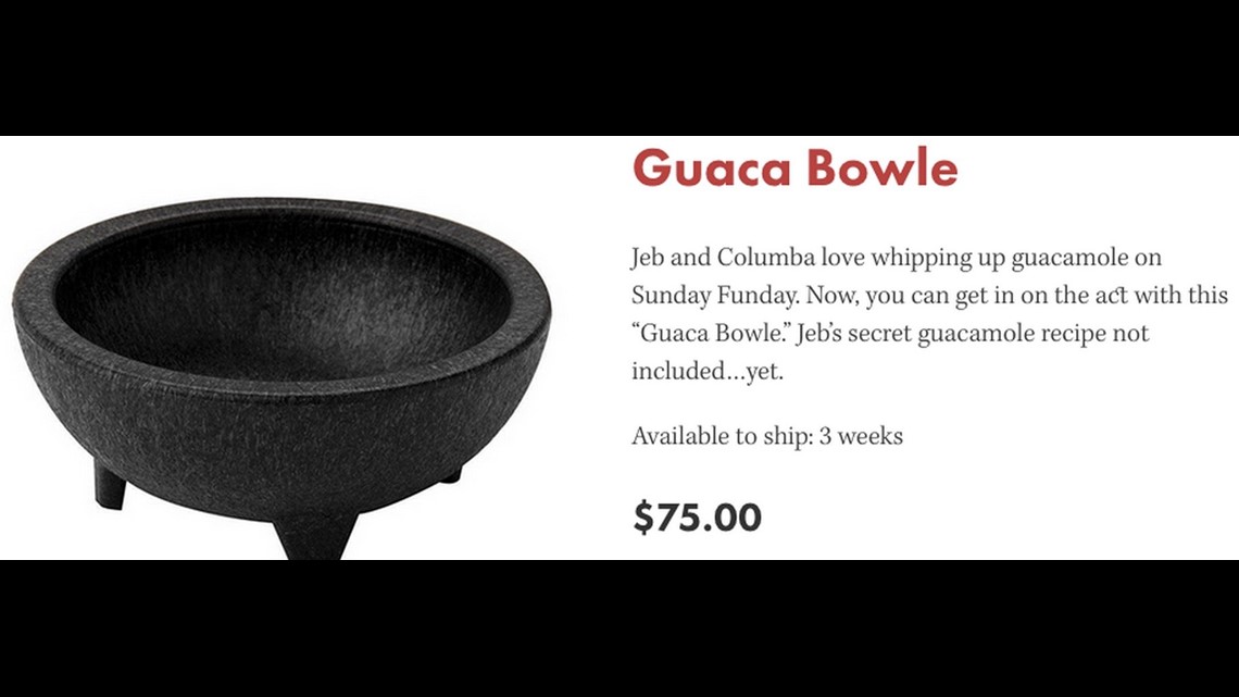 Jeb Bush’s pricey guacamole bowl generates hilarious discussion on ...