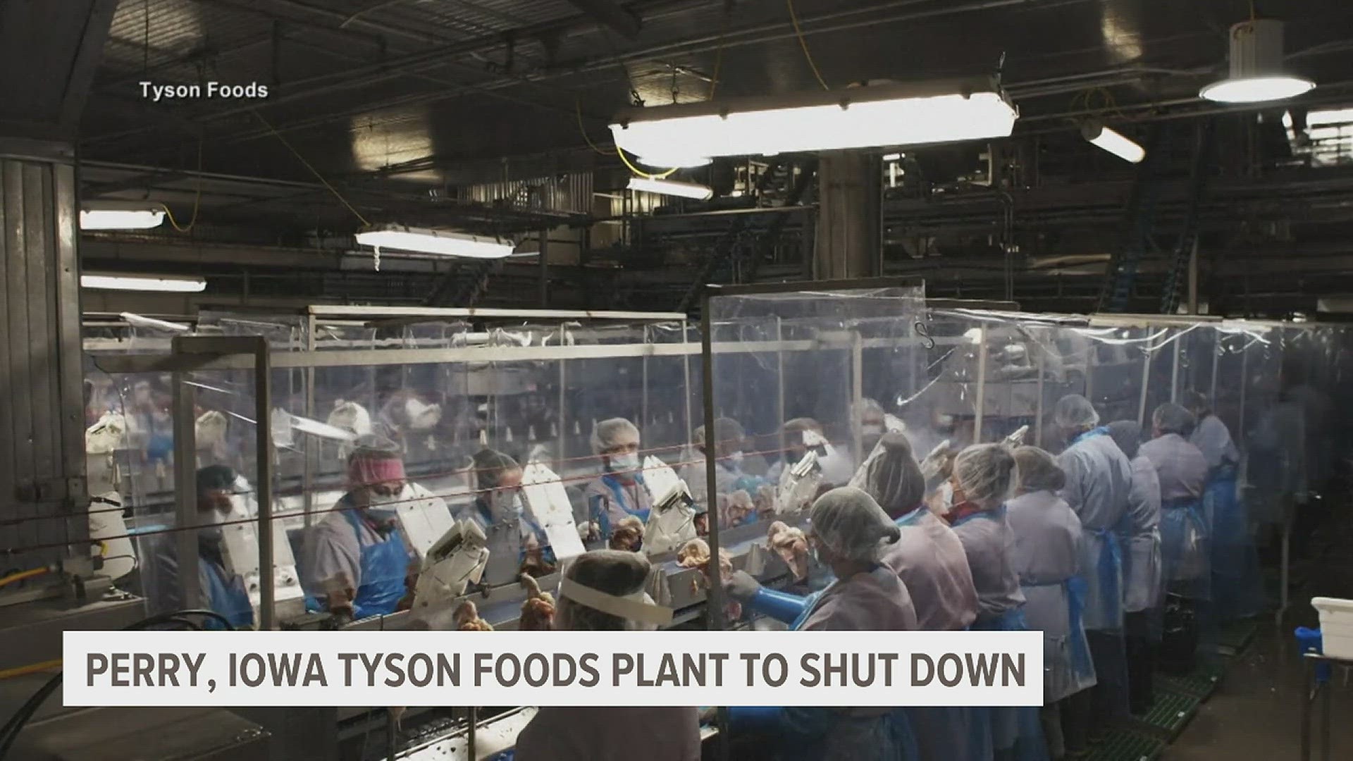 Perry, Iowa: Tyson Foods pork plant permanently closing | wqad.com