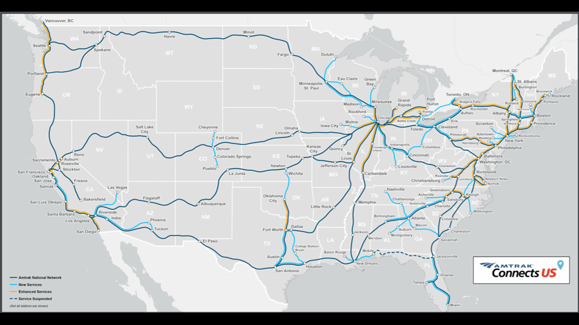 Amtrak proposes the Quad Cities line to go from Chicago all the way to ...