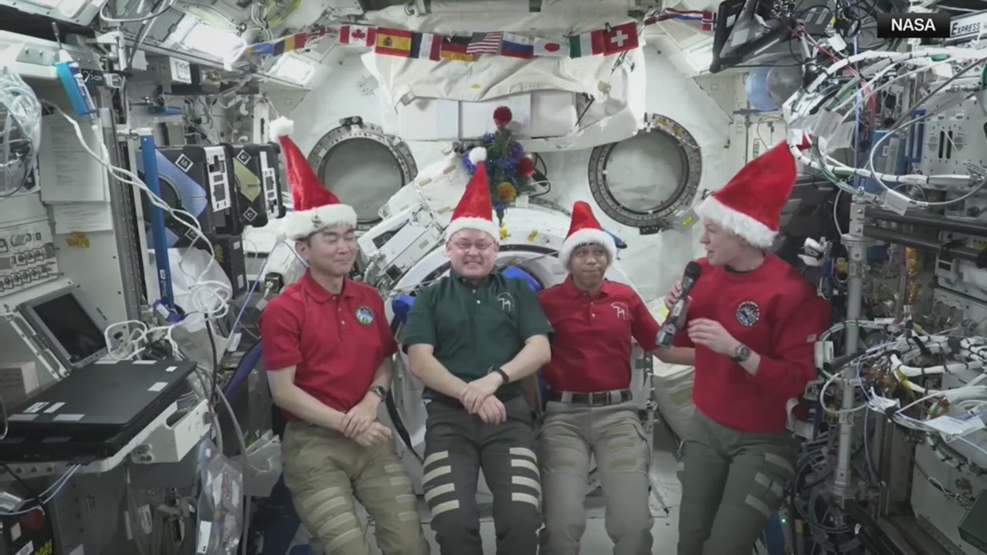 Astronauts with expedition 74 spent Christmas in orbit | wqad.com
