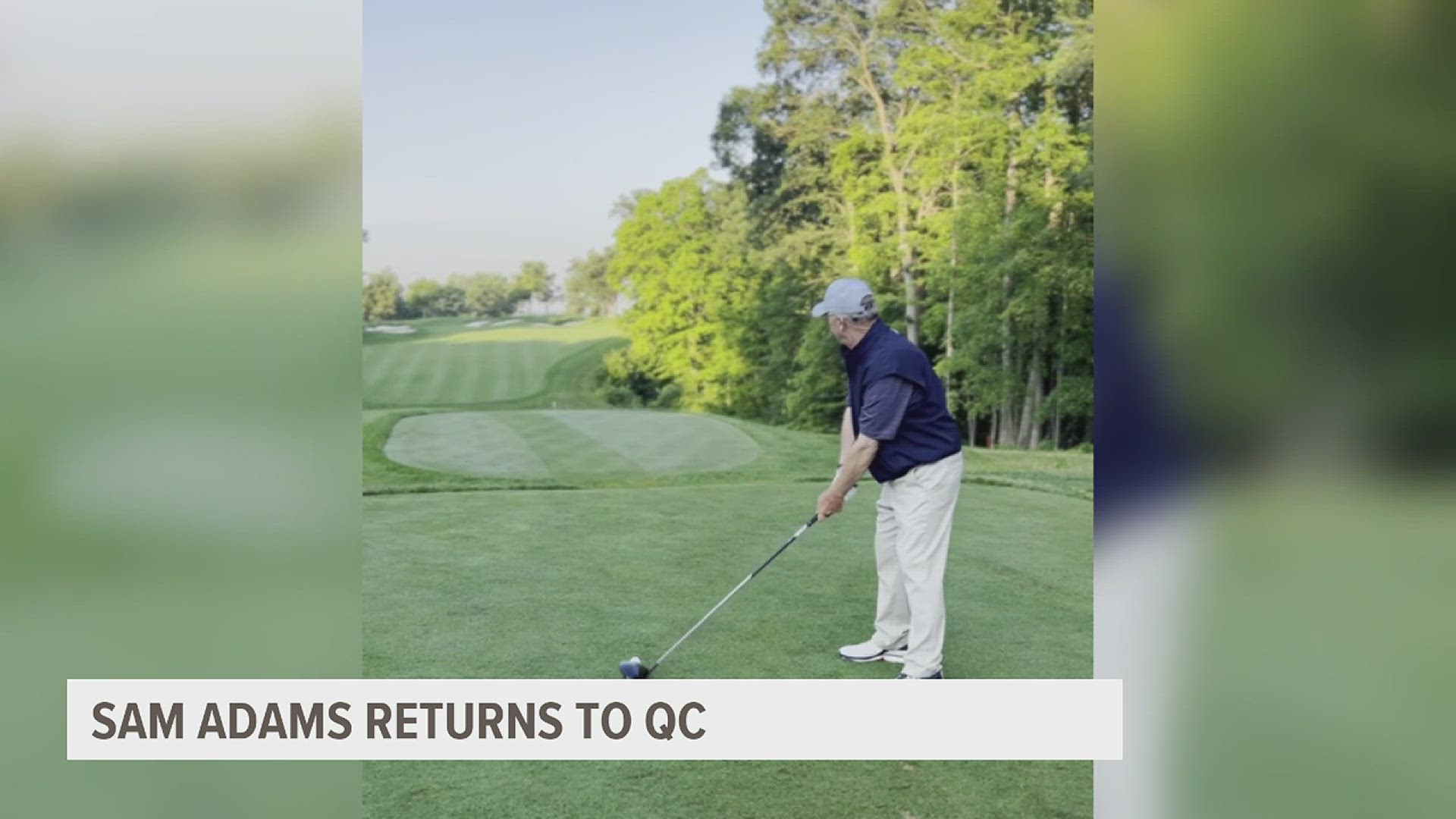Former John Deere Classic champion hits ceremonial tee | wqad.com