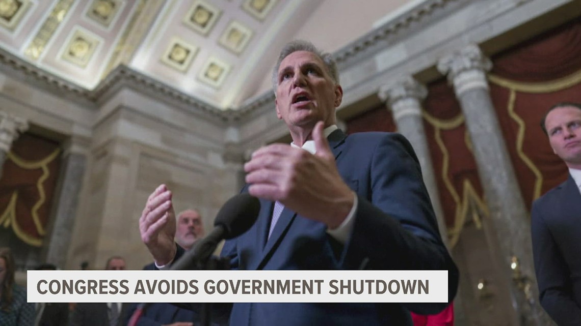 Government shutdown averted after Congress passes temporary funding ...