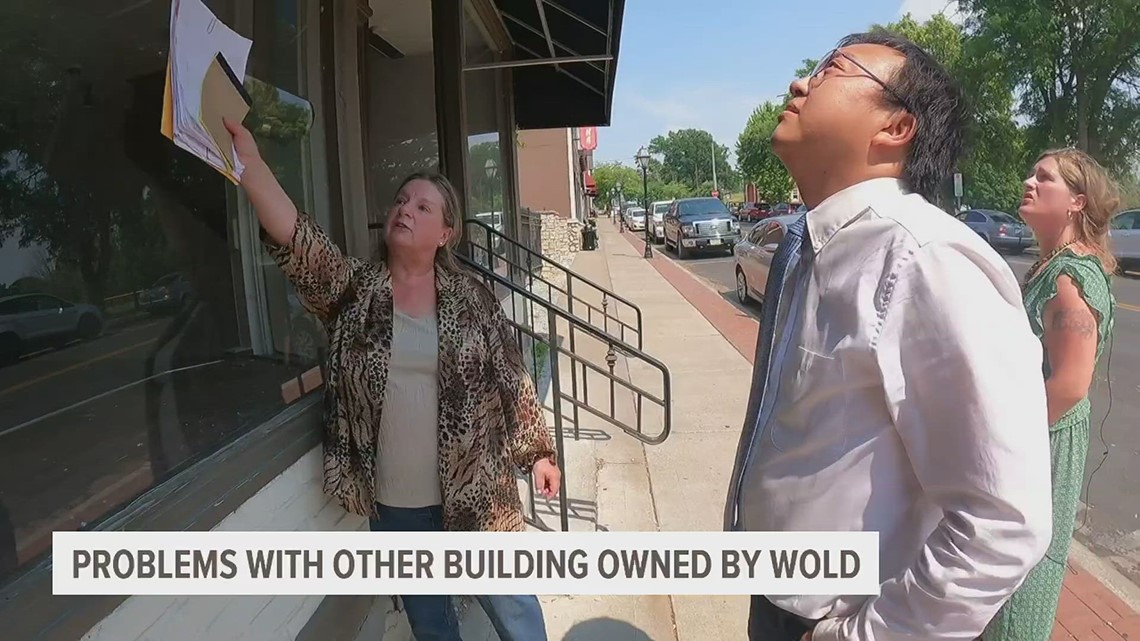 Business details conditions of building owned by Andrew Wold | wqad.com