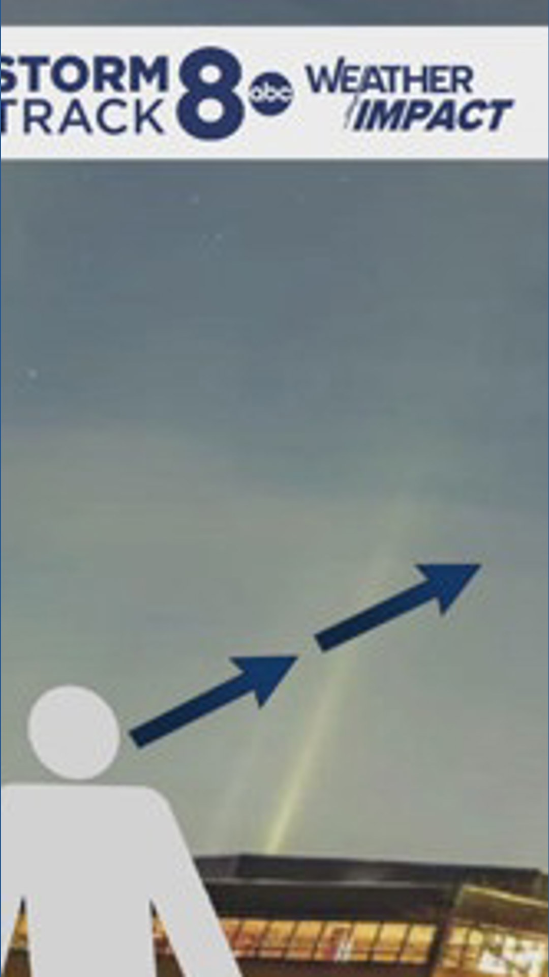 Ask Andrew | Beams of light in the winter night sky | wqad.com