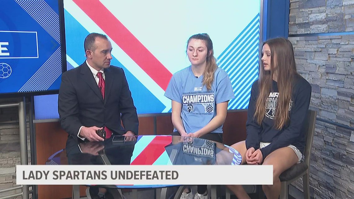 Score Sunday | The PV Lady Spartans finish regular season undefeated | wqad.com
