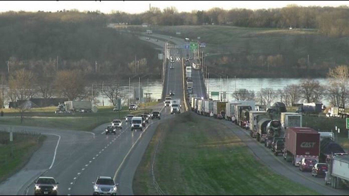 Traffic backup at I-80 bridge after incident causes emergency response ...