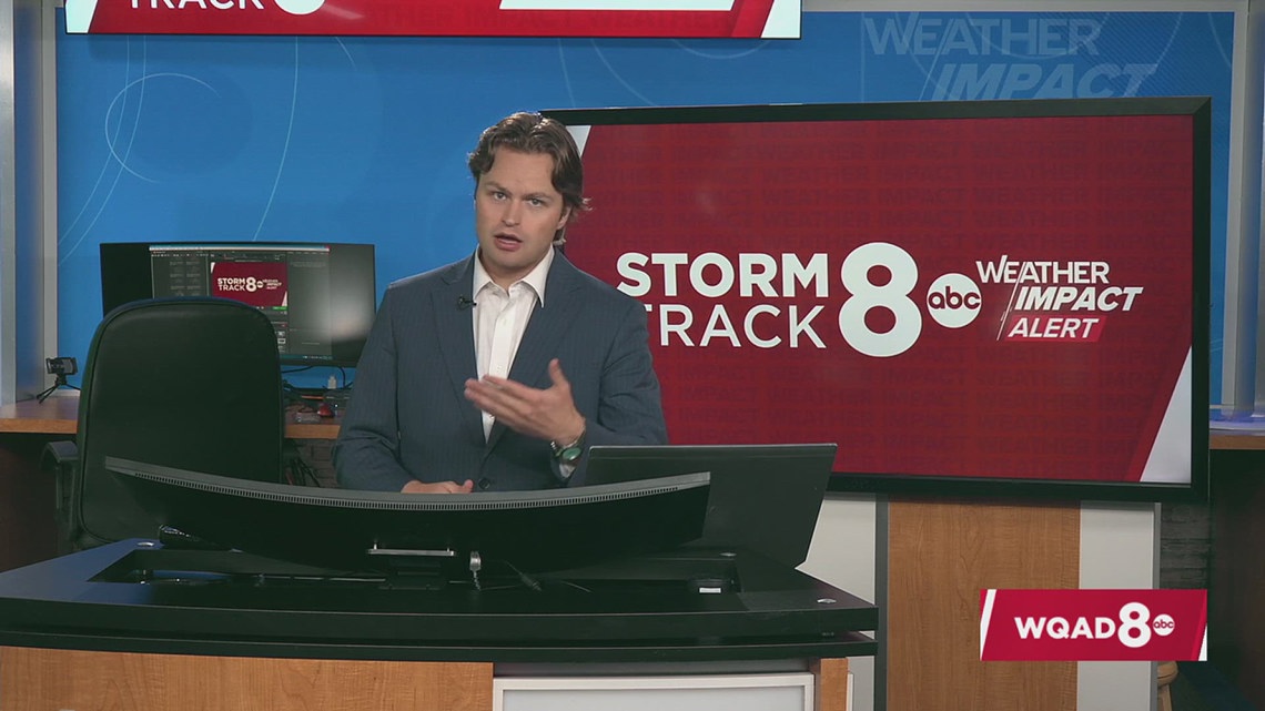 (8 p.m. Saturday) Tracking snowfall across the Quad Cities region ...