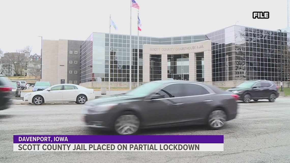 Scott County Jail on partial lockdown | wqad.com