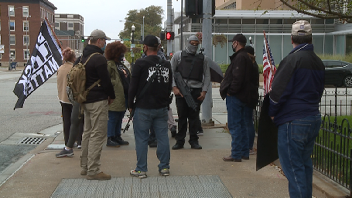 Second Amendment Supporters Host Open Carry Rally In Davenport