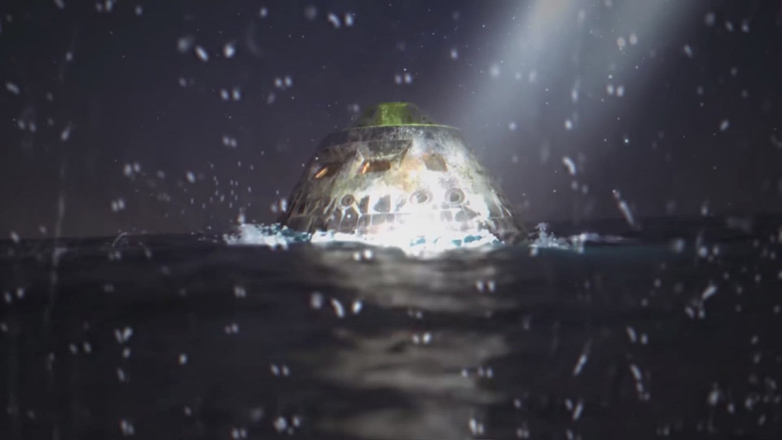Artemis splashdown hours away | wqad.com