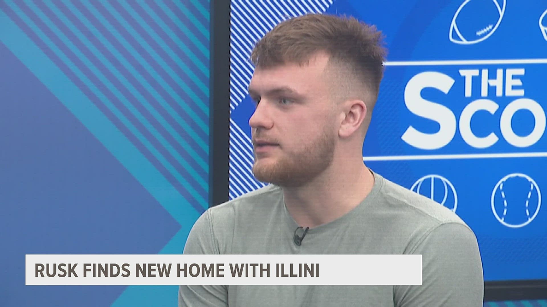Cole Rusk announces plans to transfer to Illinois | wqad.com