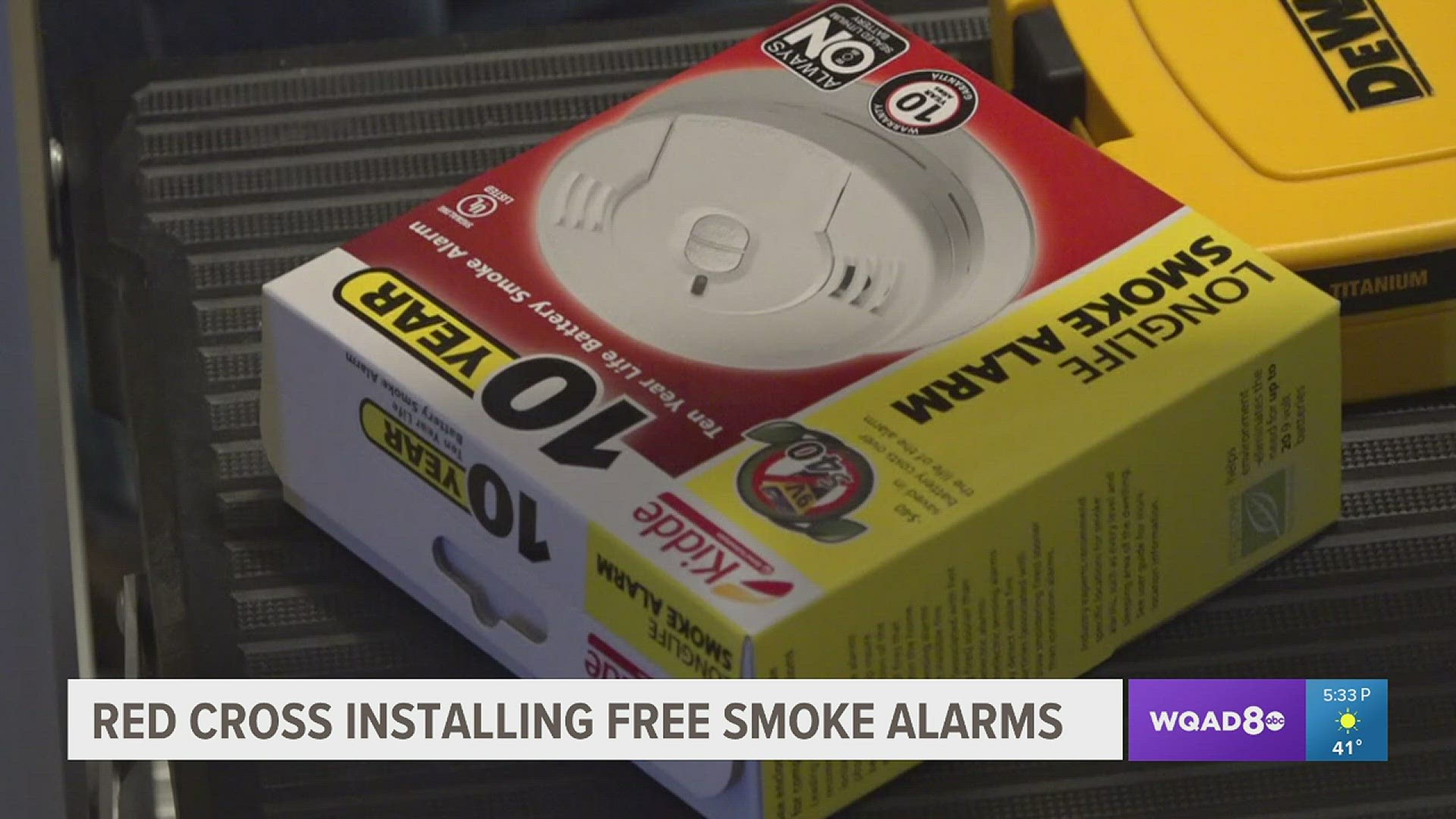 Red Cross volunteers install free smoke alarms | wqad.com
